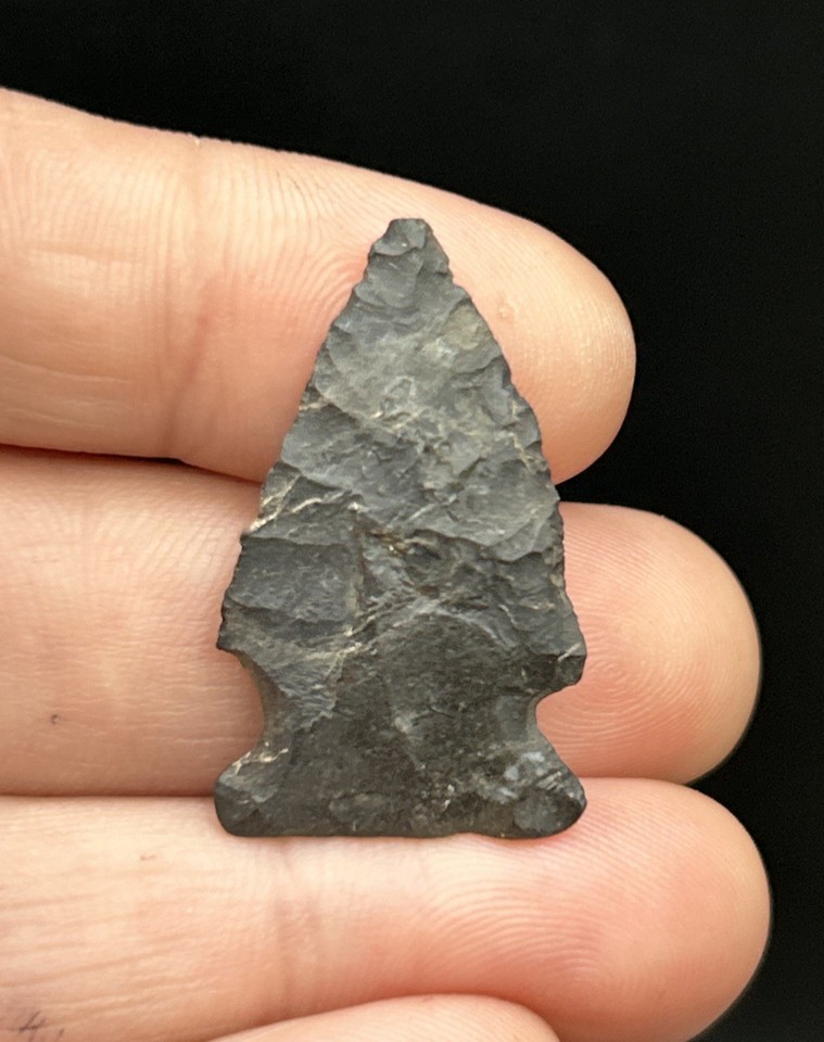 QUALITY MOTTLED FLINT CORNER NOTCH- ARROWHEAD -NY-ELIZABETH, PA ...