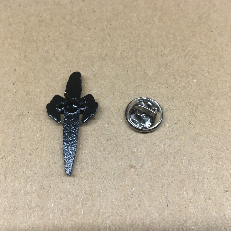 Microtech knives dagger metal hat pin lapel Black | eBay