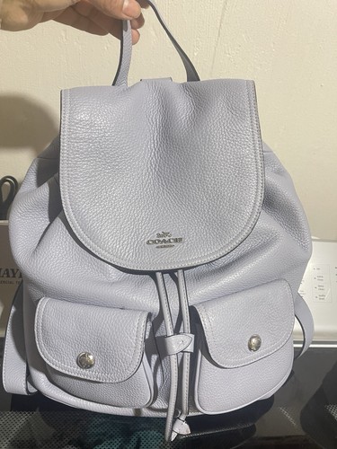 Coach 6145 Pennie in Pebble Leather Backpack | eBay