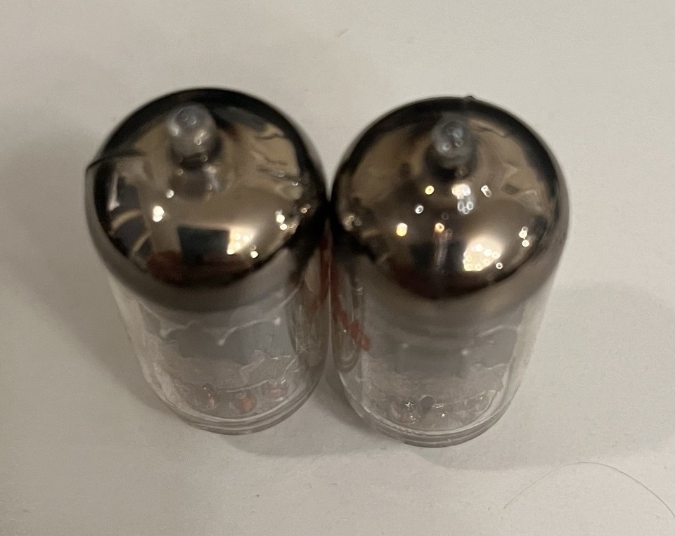Hammond Labeled Mullard 12AX7 ECC83 Matched Pair Tubes Matching Codes ...