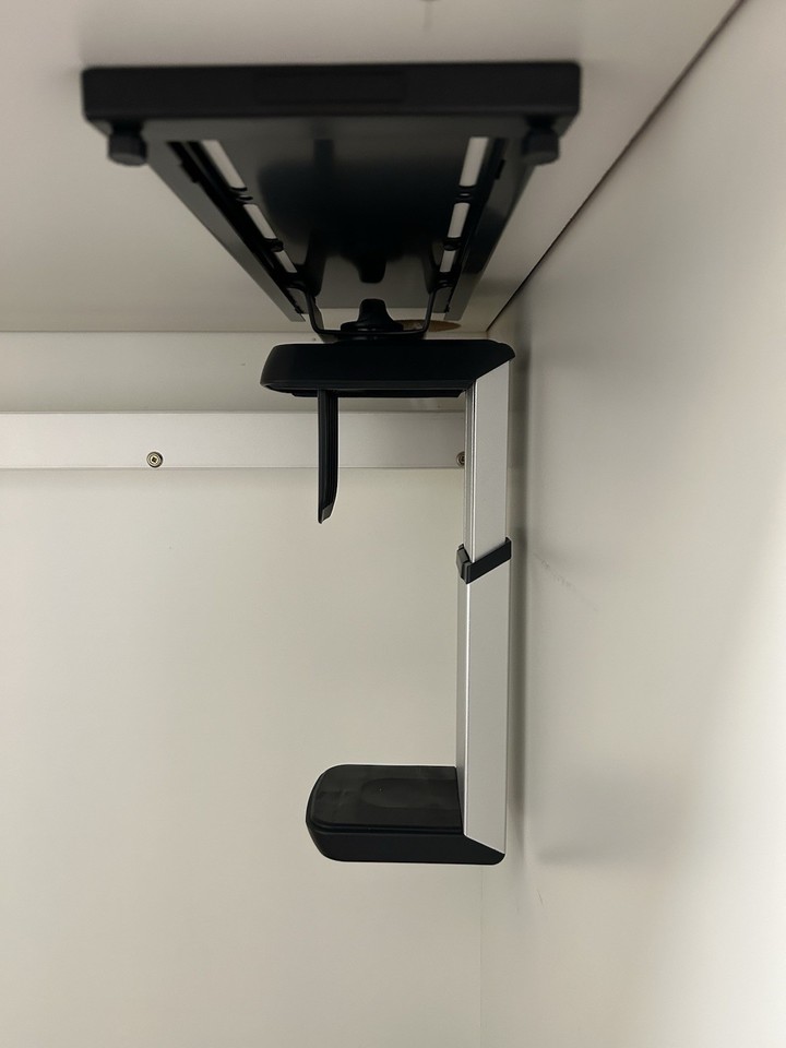 Humanscale CPU600 (Under Desk-mounted CPU holder) Computer Holder Office Desk☄️ | eBay UK