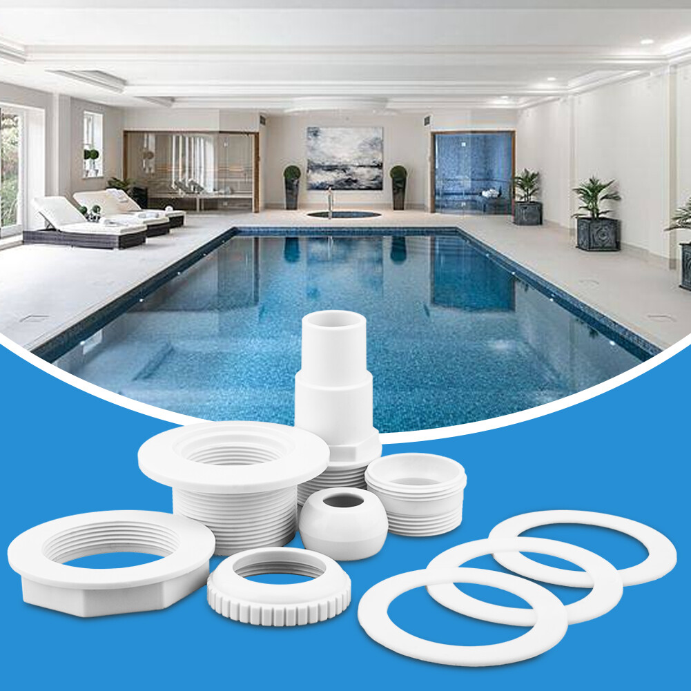 Reusable Above Ground Durable Portable With Gaskets Adapter Pool Return ...