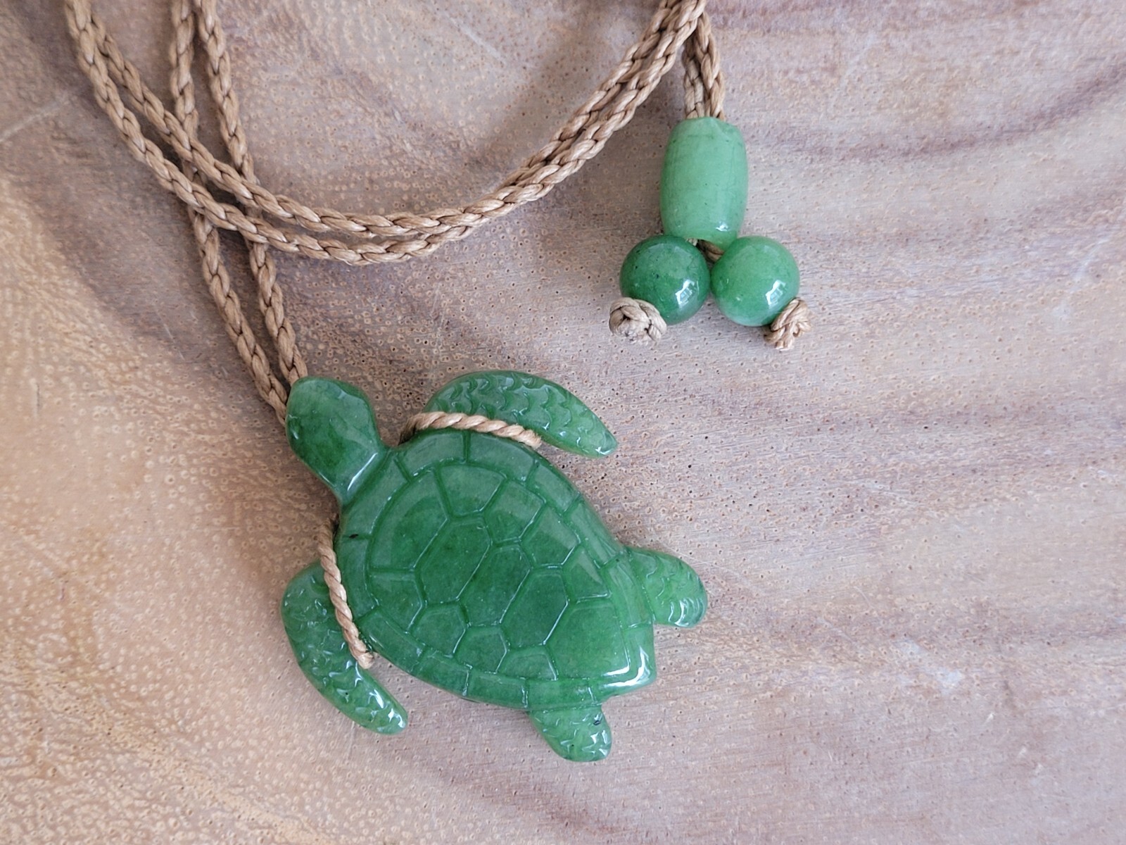 Hawaiian Natural Jade Turtle Necklace Hand Carved Jade Turtle ...