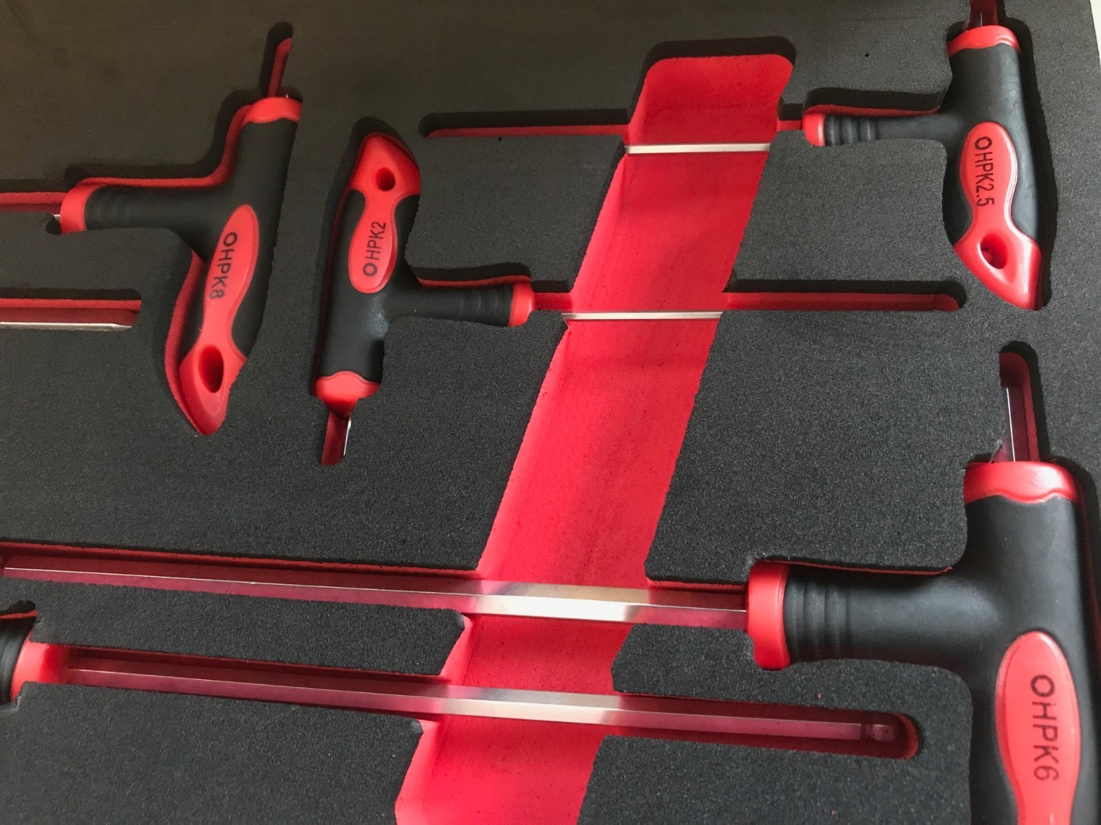 Britool Hallmark Super Saver 8Pce Hex Allen T-Handle Key Wrench Set in ...