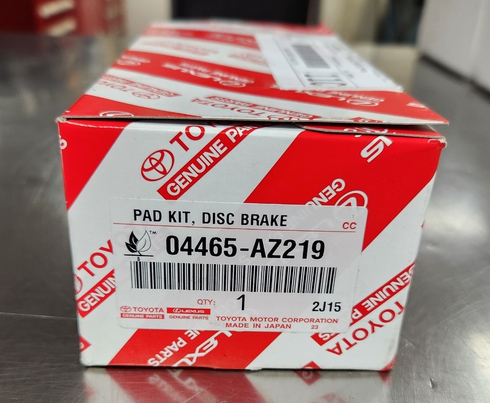 Genuine Toyota Highlander Sienna Front Brake Pads 04465-AZ219 04465 ...
