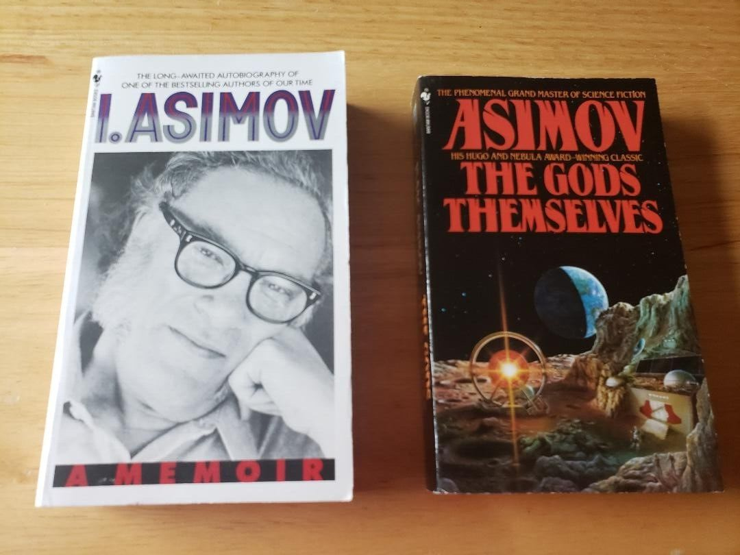 I. Asimov : A Memoir by Isaac Asimov 1995 PB & The Gods Themselves ...