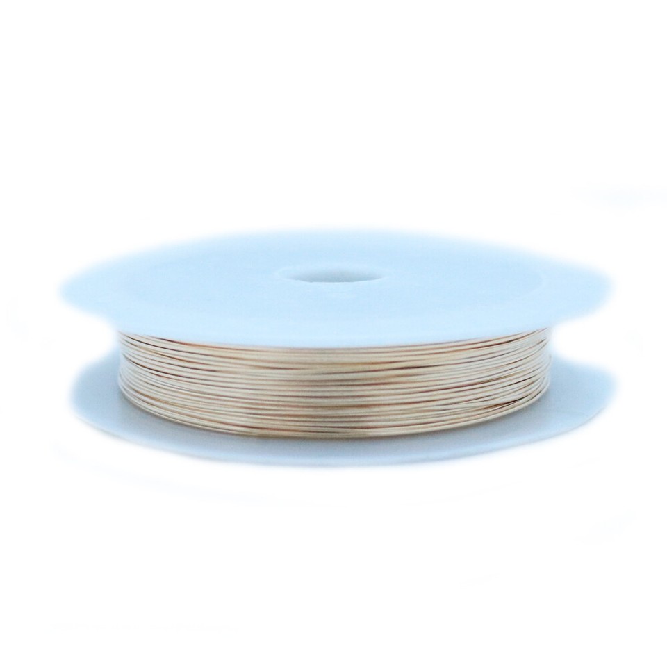 14K Gold Filled wire Half Hard Round 10 12 14 16 18 19 20 21 22 24 26 ...