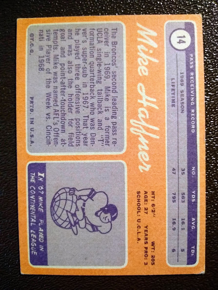 1970 Topps - #14 Mike Haffner (RC) for sale online | eBay