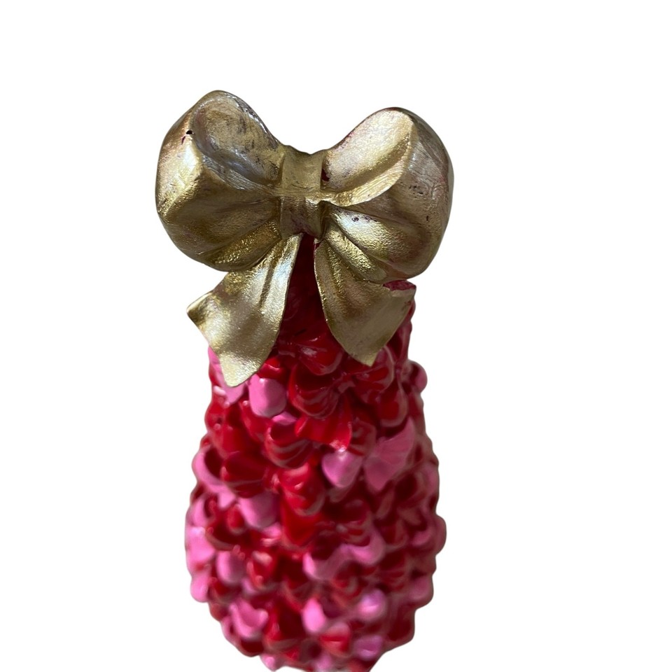 VIRAL Cupcakes & Cashmere Red and Pink Bow Christmas Tree Gold Bow ...