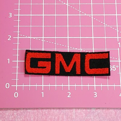GMC Patch Iron-On Applique Embroidered Patch Car Logo Transportation | eBay