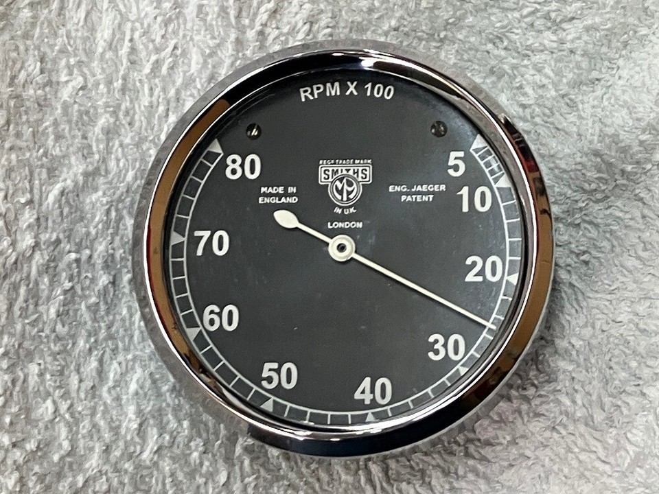 smiths jaeger pin drive chronometric pre war tacho norton rudge velo ...