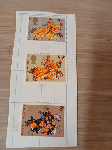 UK Stamps Medieval Knights Set of 3 | eBay