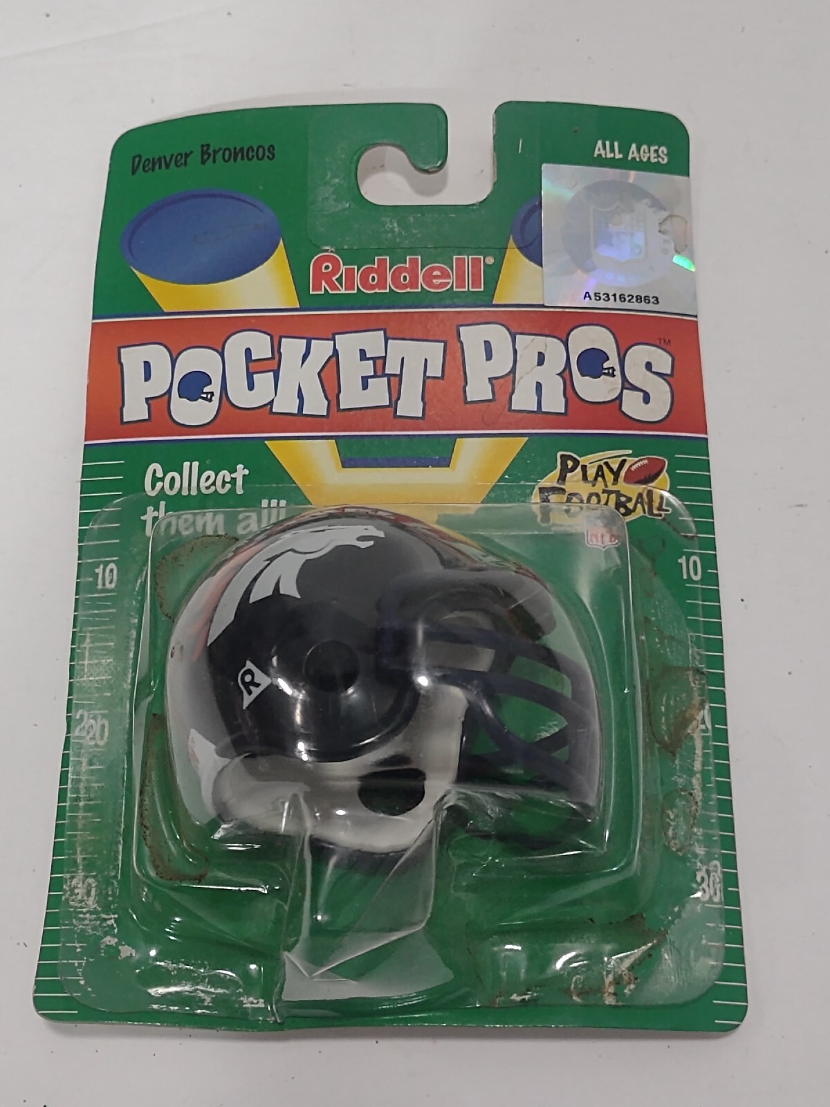 Vintage 1997 Riddell Pocket Pro NFL helmet lot of 8 MOC (Chrome Helmet ...