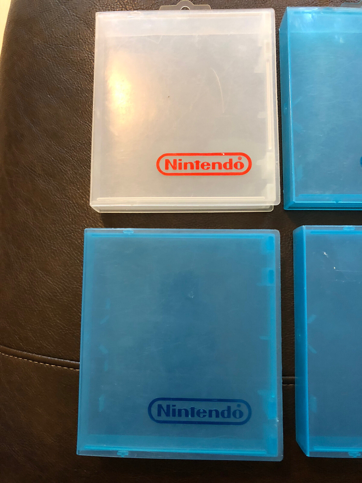 Nintendo Plastic Rental Game Cases NES SNES Six Cases Total Free ...