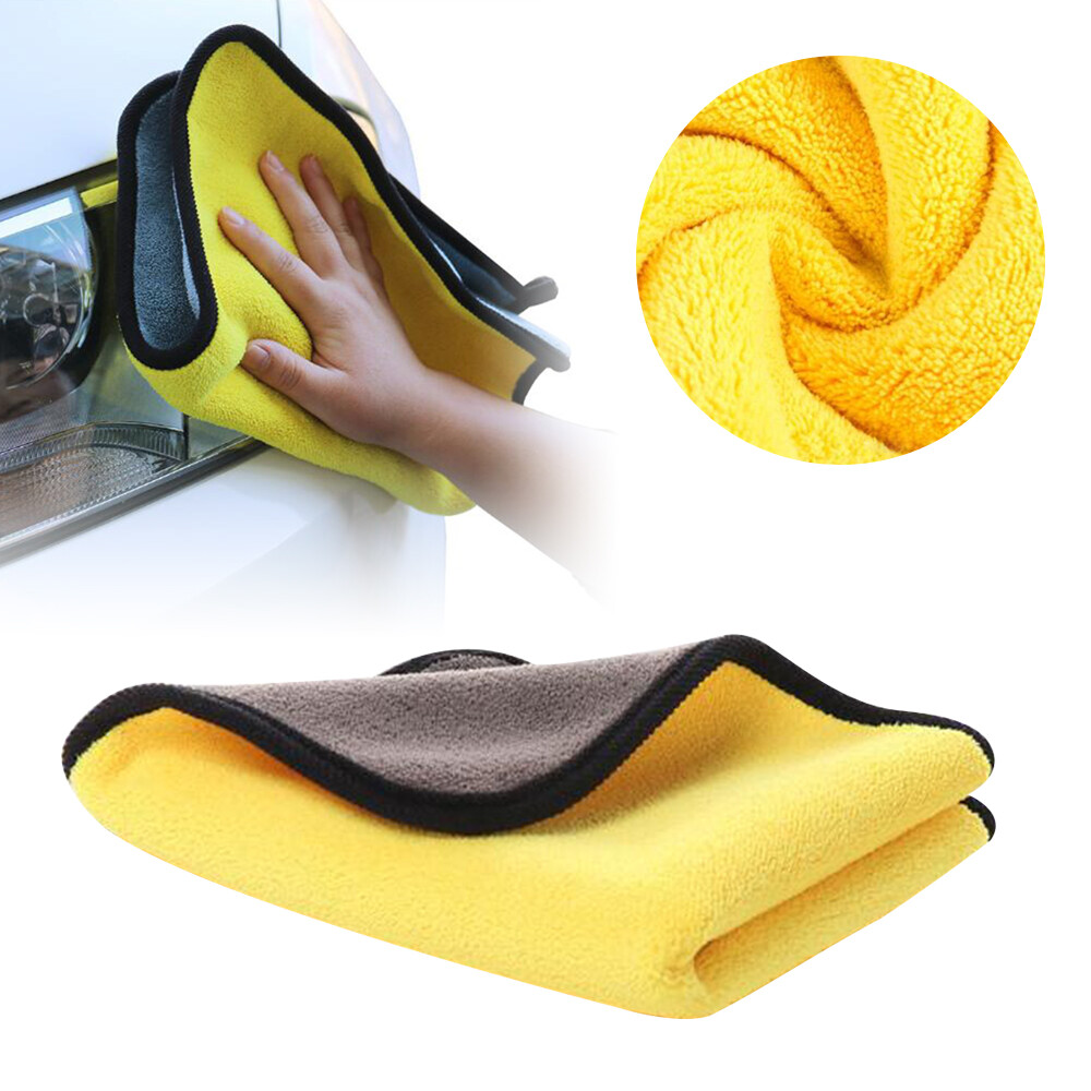 10 x Car Wash Cloth Microfibre Super Absorbent PolishiXD CleaniV ...