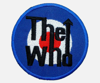 THE WHO - MOD TARGET - ENGLISH ROCK BAND - 1964 - Embroidered Iron-On ...