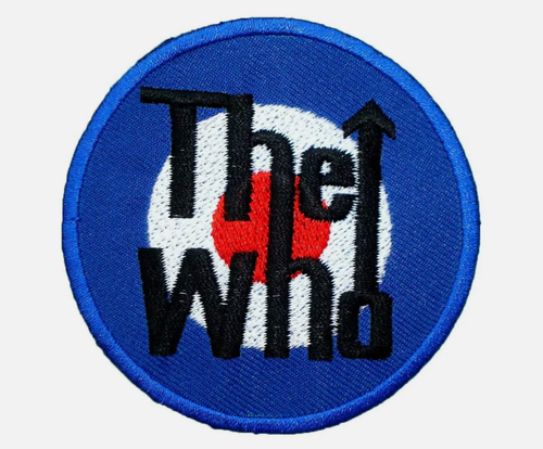 THE WHO - MOD TARGET - ENGLISH ROCK BAND - 1964 - Embroidered Iron-On ...