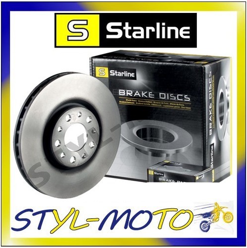 Front Brake Discs Starline PB2421 Volkswagen Polo 3a 1.0i B 37 kW ATE ...