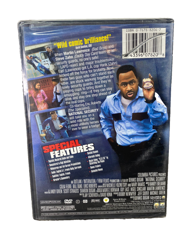 National Security (Special Edition) - DVD - NEW SEALED 43396078208 | eBay