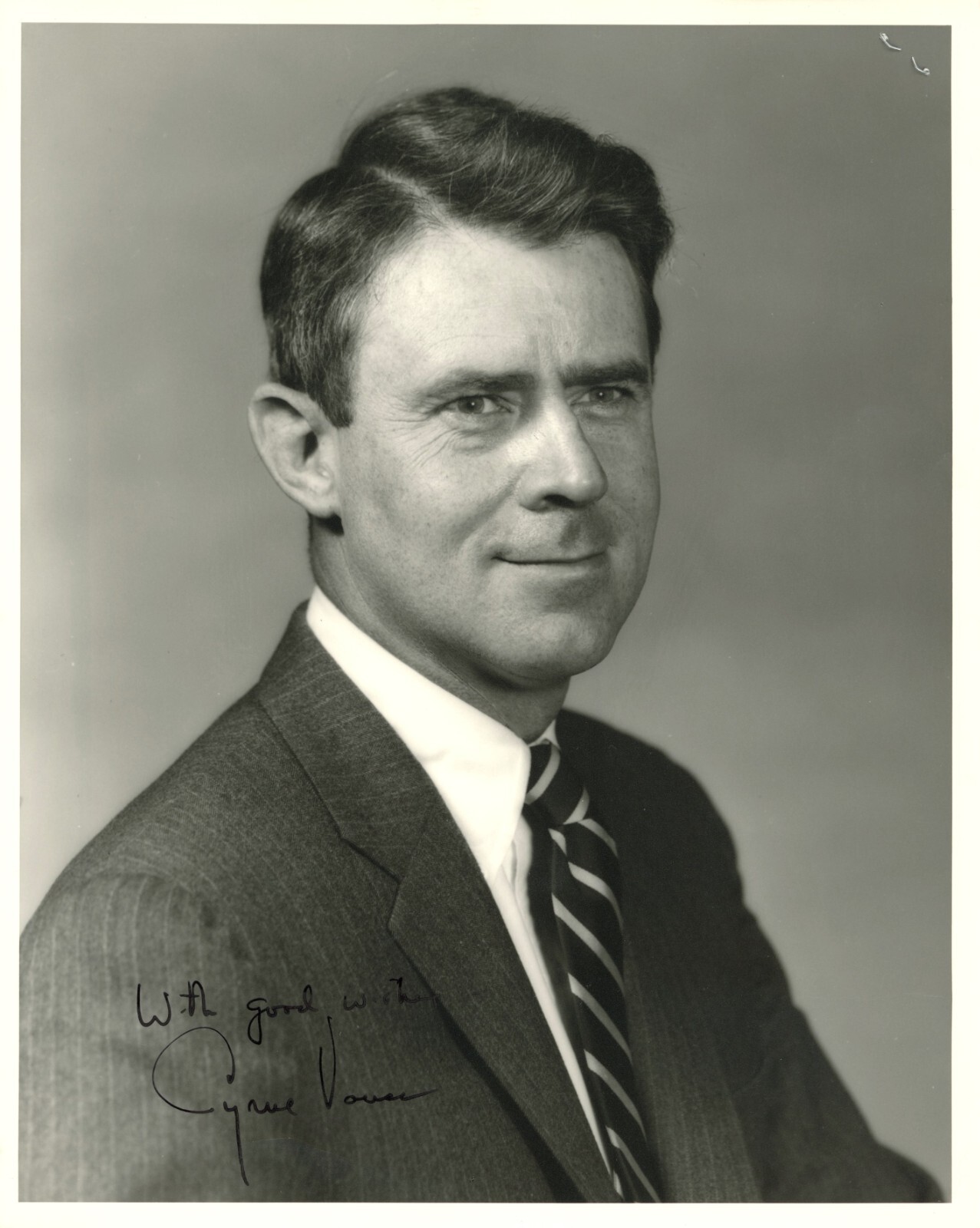 US Secretary of State Cyrus Vance Signed Photo | eBay