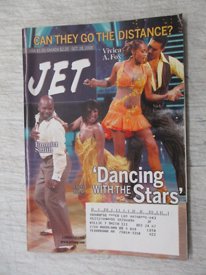 JET MAGAZINE OCTOBER 16, 2006 DANCING WITH THE STARS VIVICA A. FOX ...