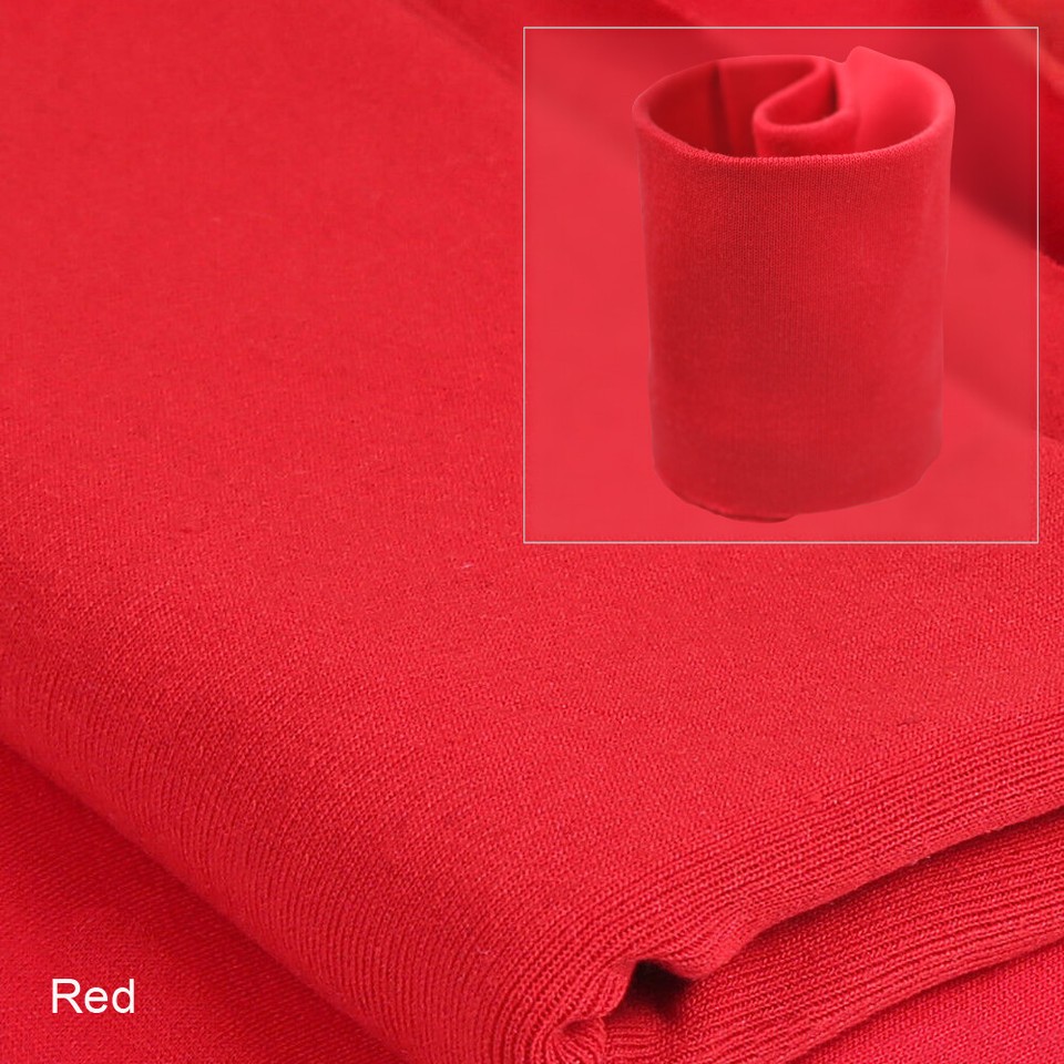 Rib Knit Trim Fabric,Ribbing Material For Cuffing Waistband,Stretch ...