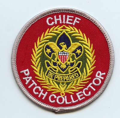 "Chief Patch Collector" Commissioner spoof patch. Joke/spoof patch | eBay