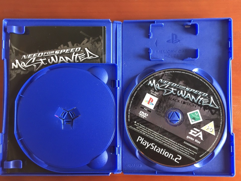 PS2 Need For Speed Most Wanted - Black Edition, Complete, Very Good ...