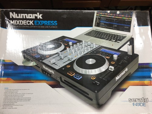 Numark Mixdeck Express DJ Mixer Controller Dual CD & USB Playback BOX. | eBay