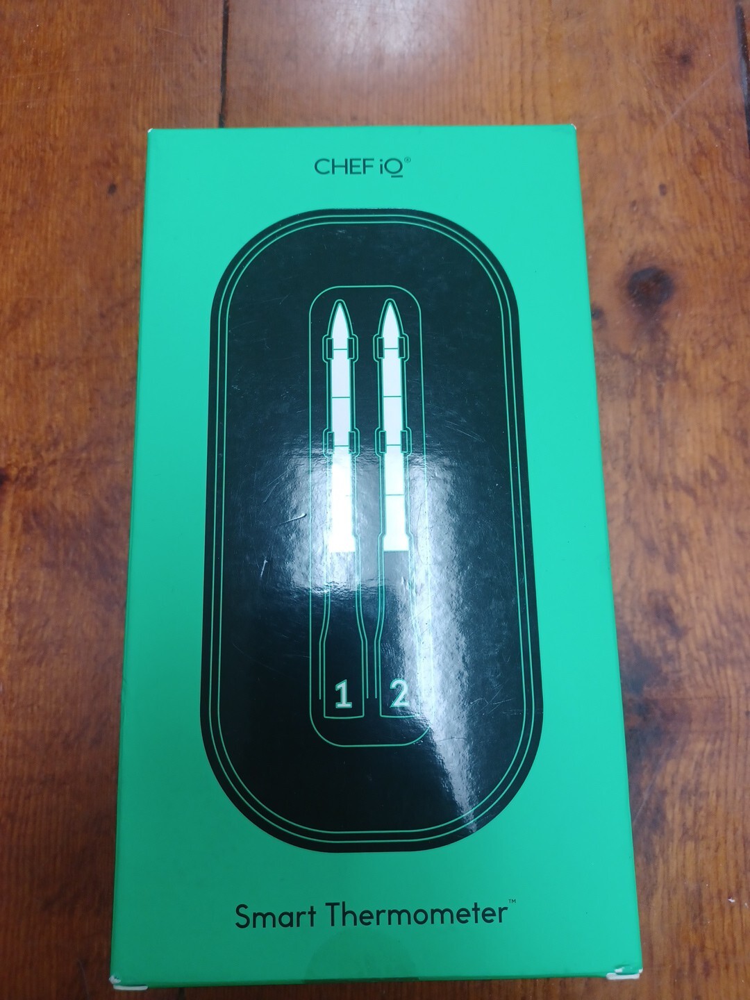 CHEF iQ Sense Smart Wireless Meat Thermometer with 2 Ultra-Thin Probes ...