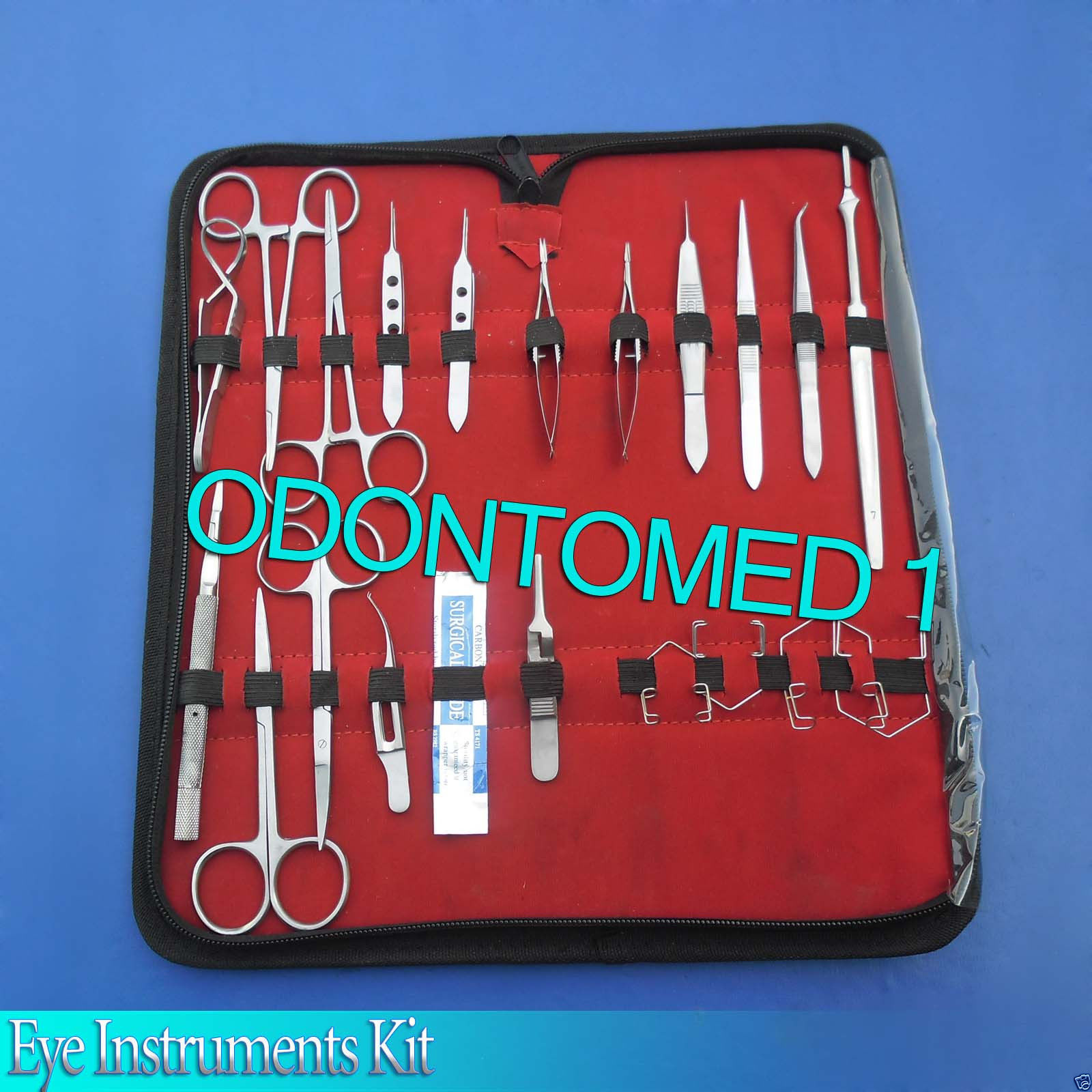 Eye Instrument Set of 48 Pieces Instrument Kit With Case | eBay