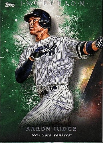 2018 Topps Inception Baseball Green Parallel Singles (Pick Your Cards ...