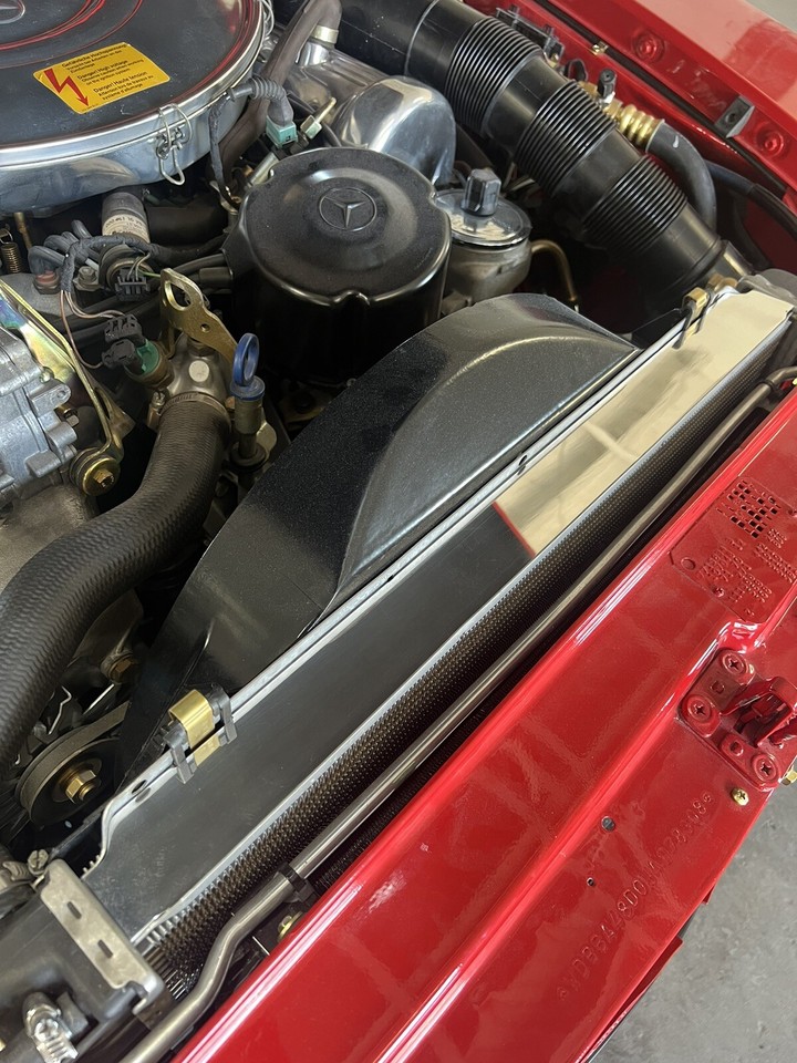 1986-1989 Mercedes 560sl R107 Unique Radiator Polished Alloy Trim Made ...