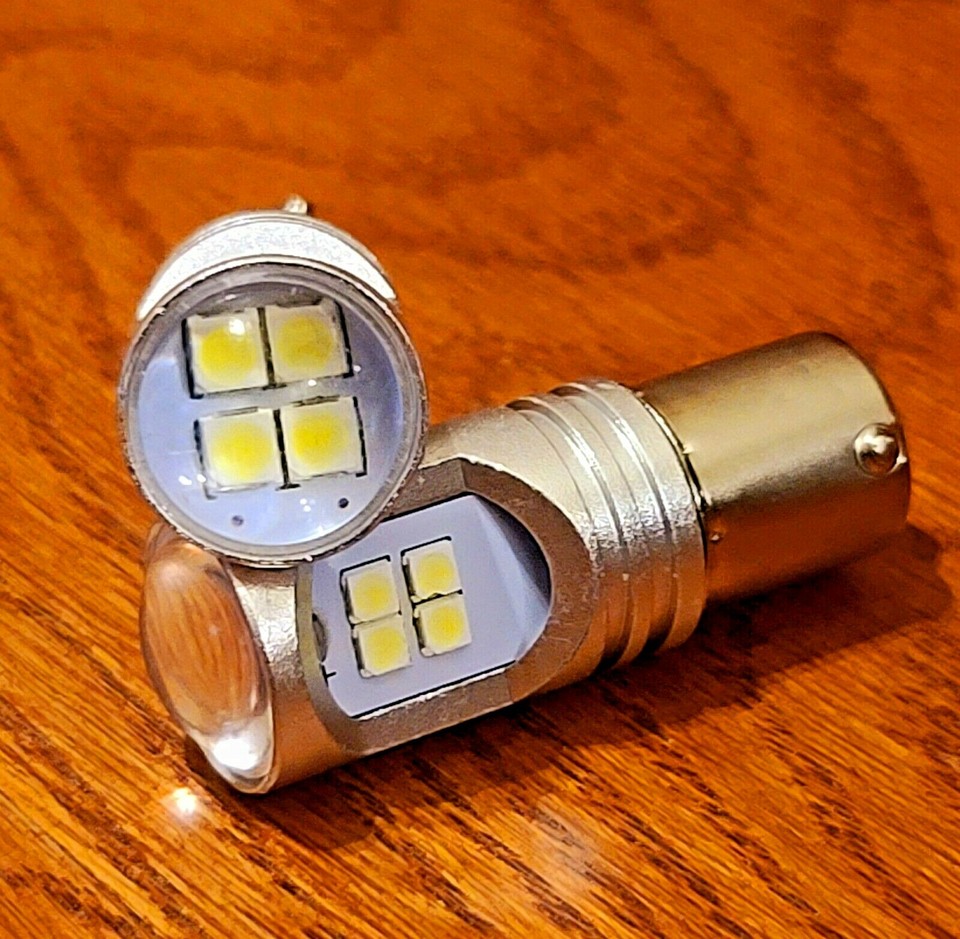 2 Blinding Bright LED Light Bulbs for Deere Cub Cadet Husqvarna Kubota ...