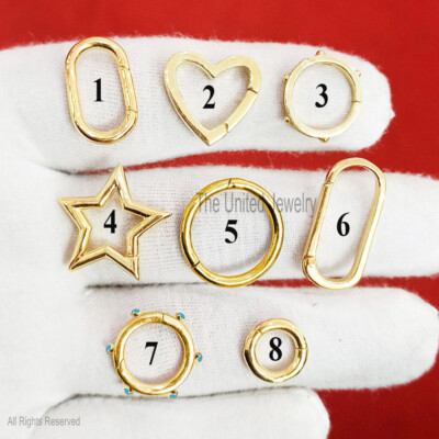 9K Gold Wholesale Link Lock, 9K Gold Enhancer, 9K Gold Push Link Lock ...