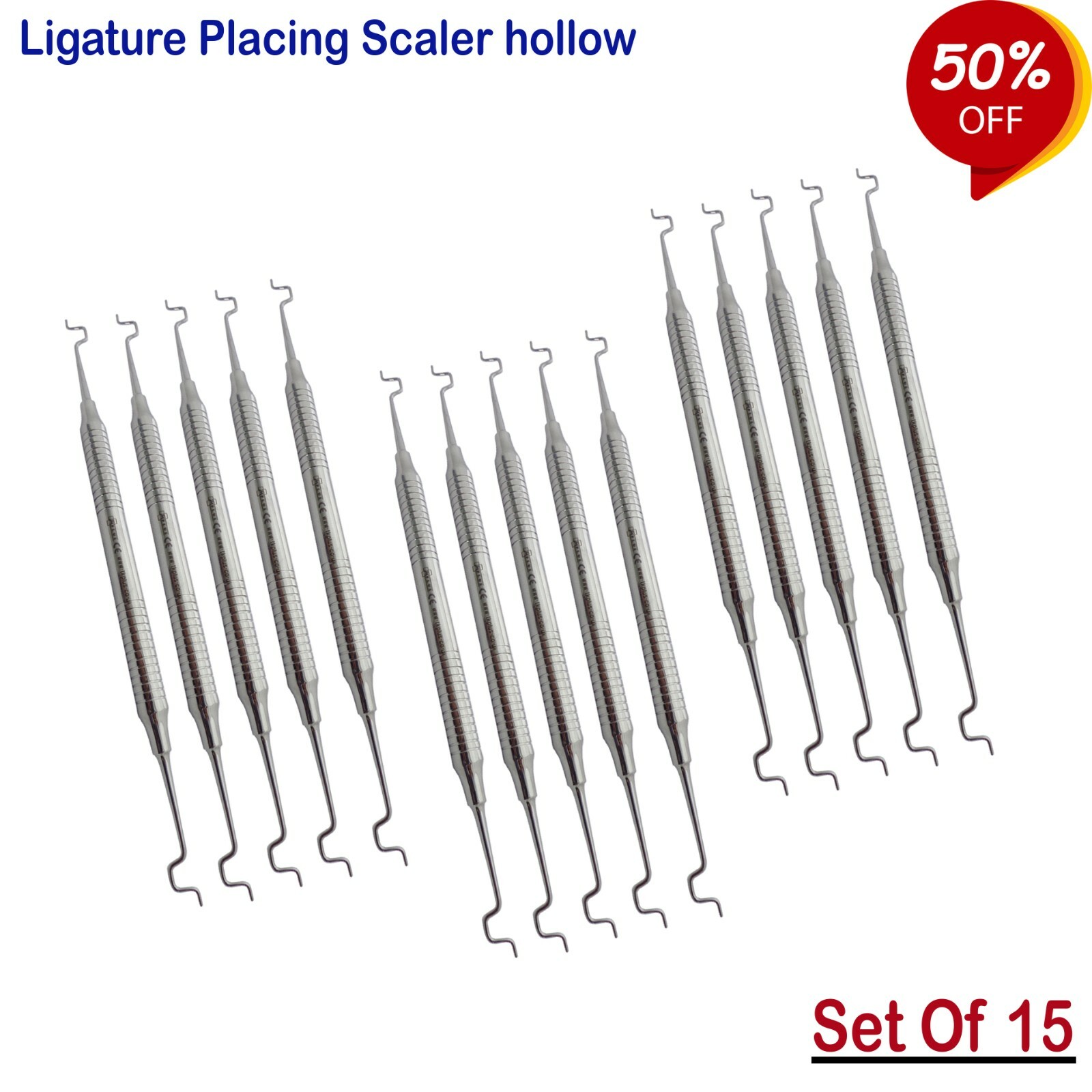 Range of Dental Orthodontics scalers Double Ended Hand instruments ...