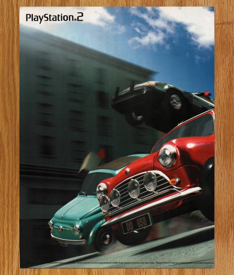 Top Gear Dare Devil Racing - 2 Page Game Print Ad / Poster Promo Art 2001 | eBay