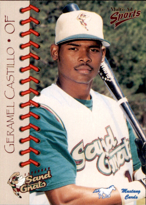 1999 Savannah Sand Gnats Multi-Ad #9 Geramel Castillo New York NY ...