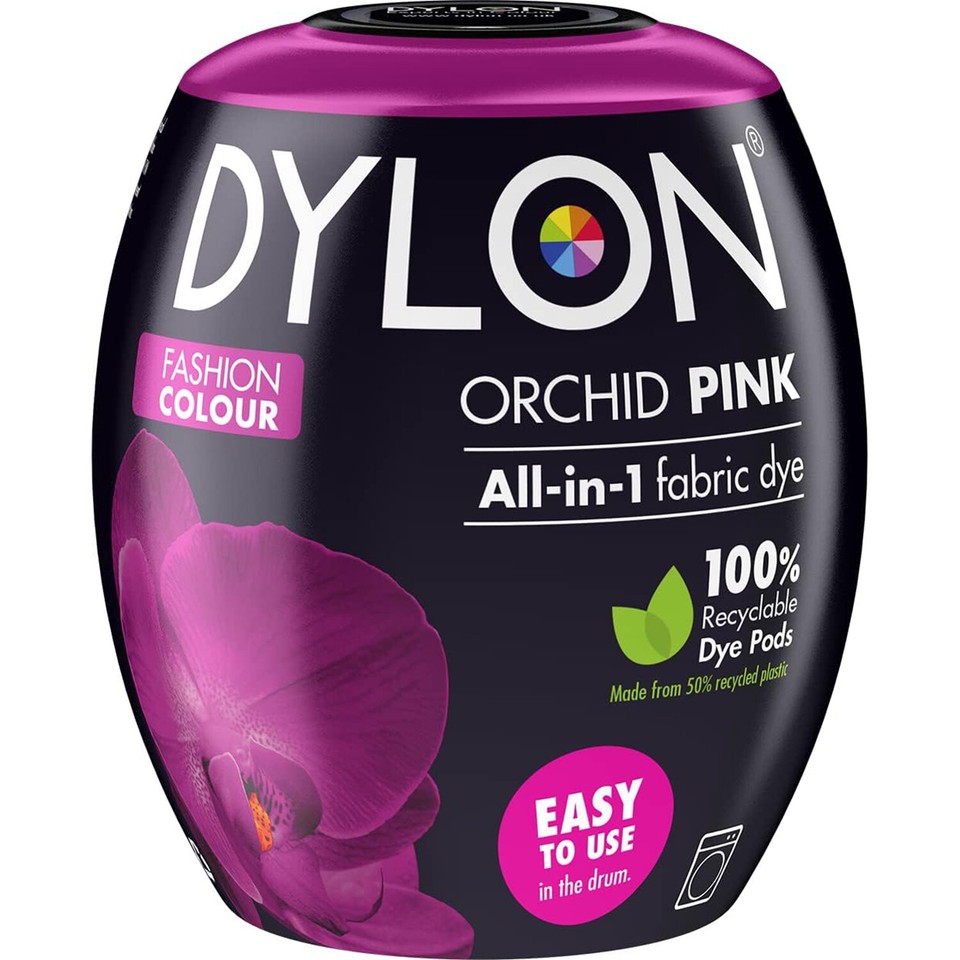 Dylon Machine Dye Pod Hand Dye Dylon Fabric & Clothes Dye - 15+ Colours ...