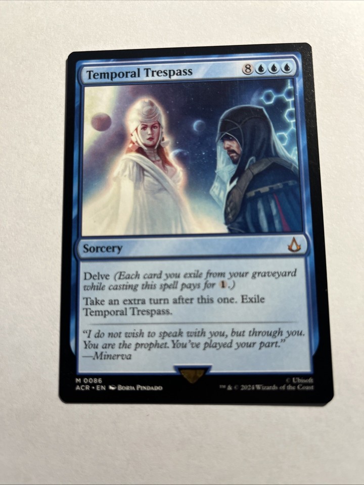 Temporal Trespass Universes Beyond: Assassin's Creed MTG Plus Bonus ...