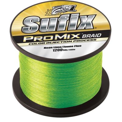 Sufix Promix Braid 30 lb 1200 Yards Neon Lime #630-330L | eBay
