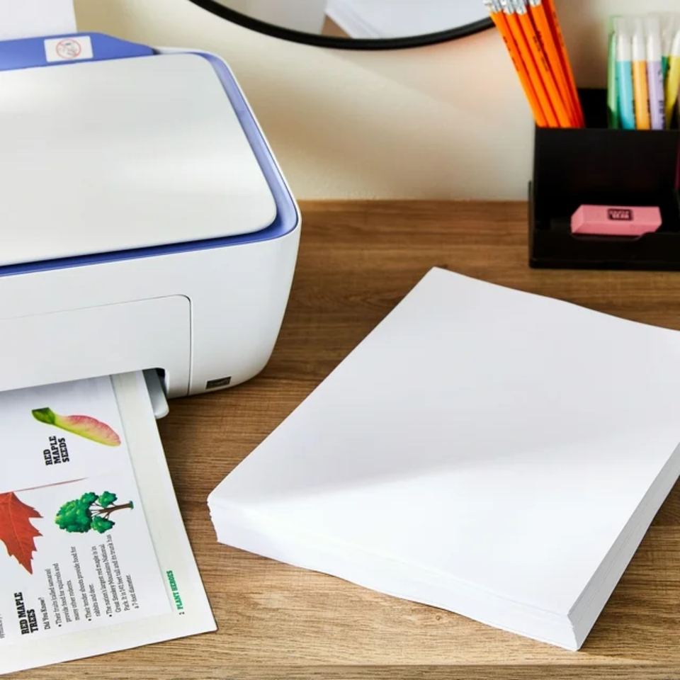 Copy Paper Case Printer Paper White 8.5"x11" Letter Size, One Ream ...