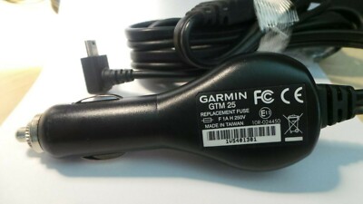 GARMIN GTM 25 GTM25 CAR CHARGER WITH TRAFFIC RECEIVER | eBay