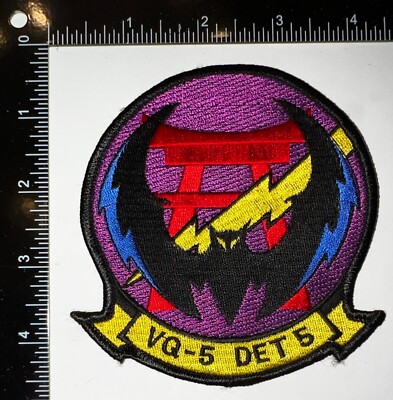 USN US Navy VQ-5 Det 5 Fleet Air Reconnaissance Squadron 5 Patch | eBay