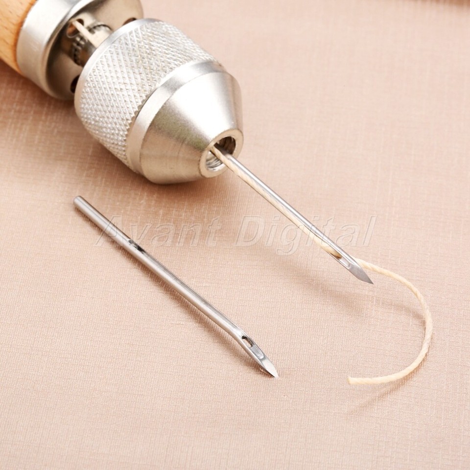 Hand Sewing Machine Awl Needle Thread Edge Stitching Belt Strip DIY ...