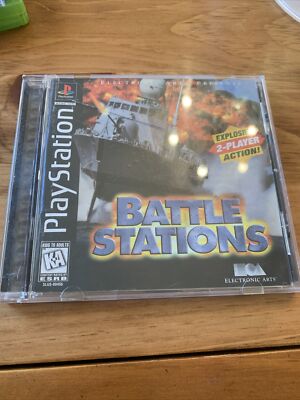 BATTLE STATIONS Sony PS1 game. COMPLETE AND TESTED 14633076394| eBay