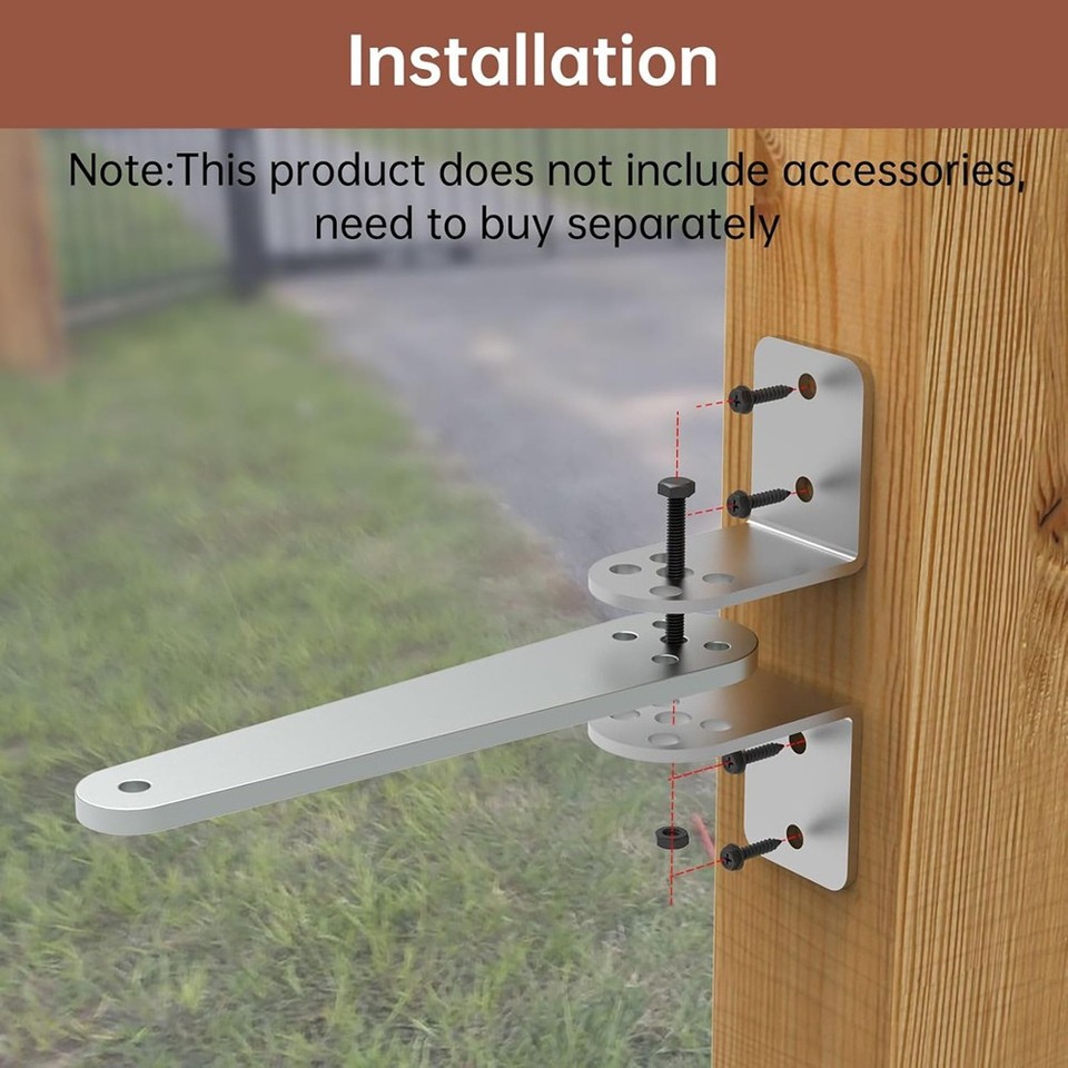 Push to Open Gate Opener Bracket for , Replacement Parts M6P73496 | eBay UK