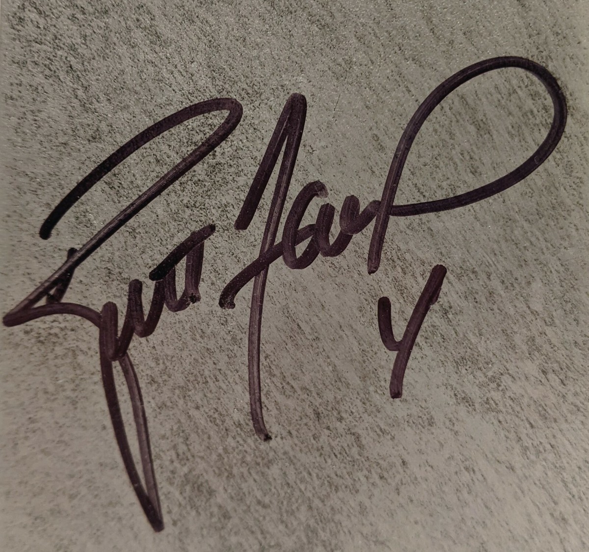 Brett Favre Autografiado