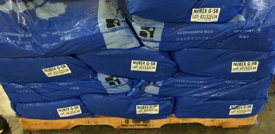 10lbs ULTRAMARINE BLUE Inorganic Pigment Nubiola Nubix G-58 Lazurite ...