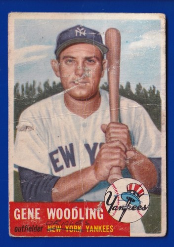 GENE WOODLING yankees 1953 TOPPS #264 | eBay